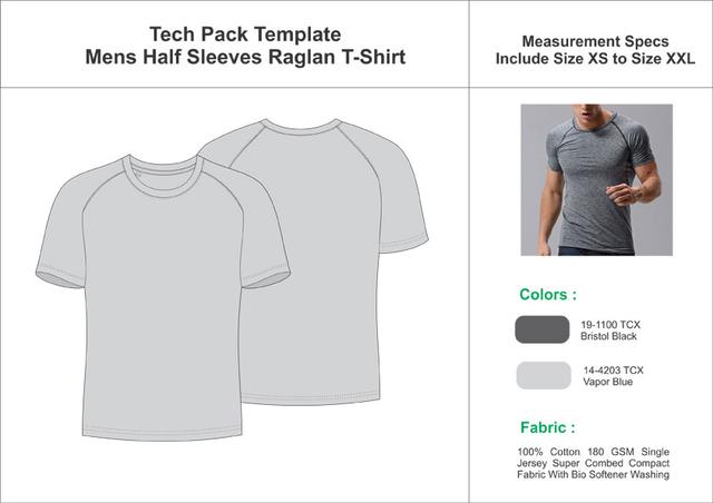 Tech Pack Template | Apparel Mockup | CAD Patterns & Prints